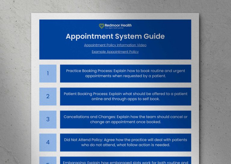 The Importance of Appointment Communication in Primary Care - Redmoor ...